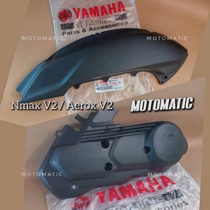 NMAX V2 / AEROX V2 | Crankcase cvt & Air filter box cover | Yamaha ...