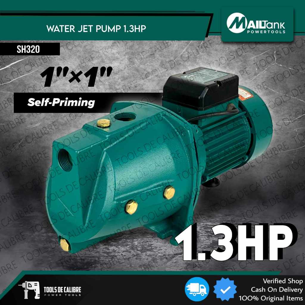 MAILTANK 1.3HP SH320 / MARFLO 1HP MF-JET100 Self-Priming Jet Pump ...