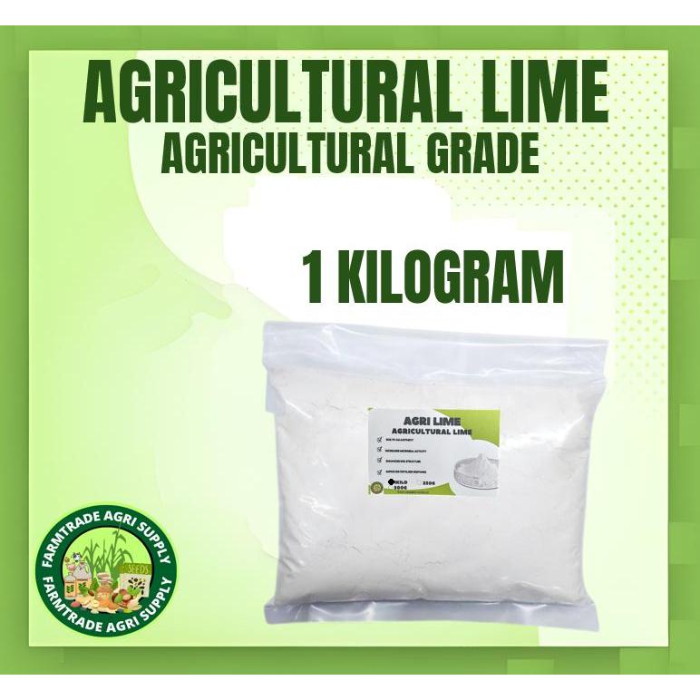 AGRICULTURAL LIME / GARDEN LIME / AGRI LIME - (1kilogram) | Shopee ...