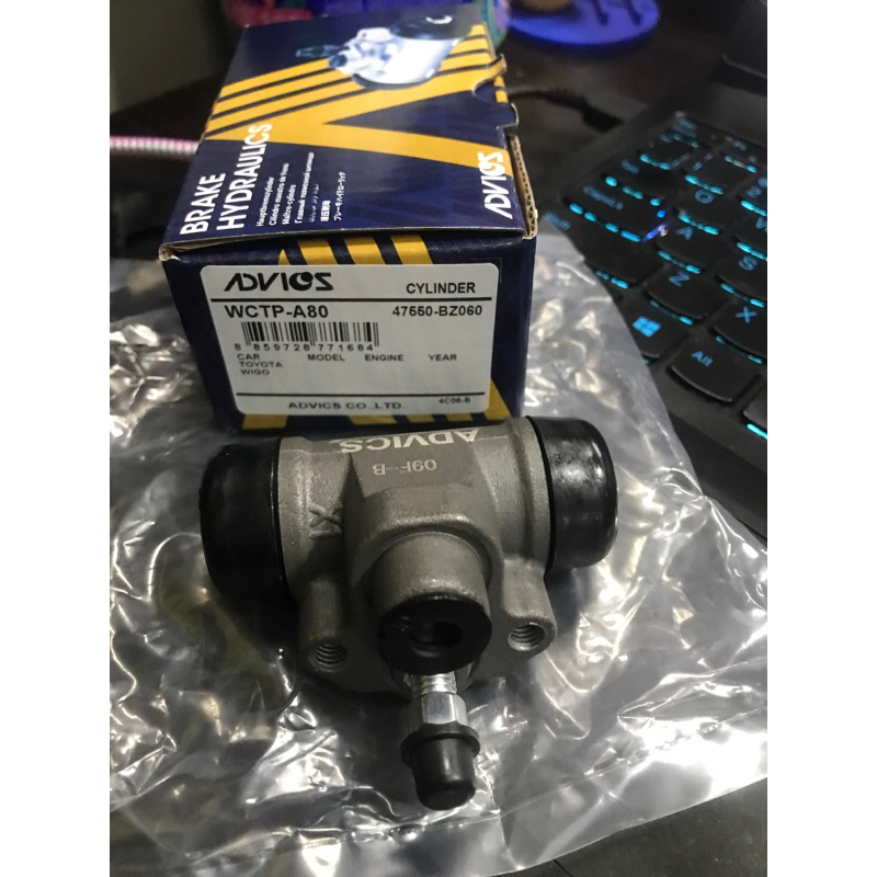 AISIN/ADVICS WCTP-A80 wheel Cylinder ASSY 47550-BZ060 Toyota Wigo 2015 ...