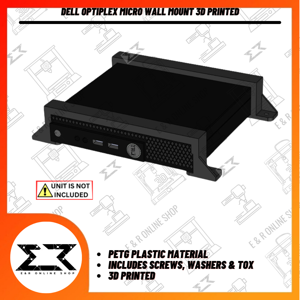D3LL Optiplex Micro Wall Mount 3D Printed | Shopee Philippines