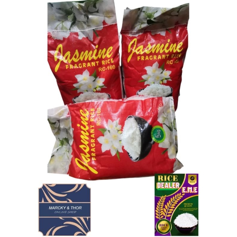 5KGs. pack buco pandan premium and sinandomeng jasmine denorado jasmine ...