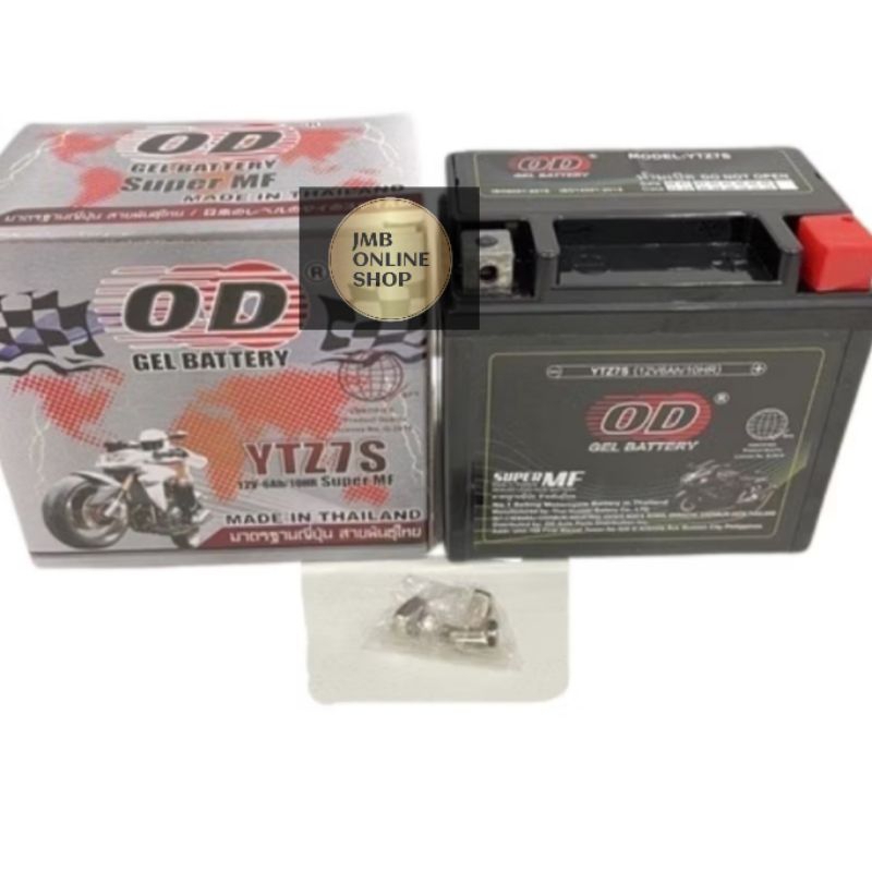 OD BATTERY (YTZ7S) FOR NMAX V2 AEROX V2 HONDA CLICK SUZUKI RAIDER 150 ...