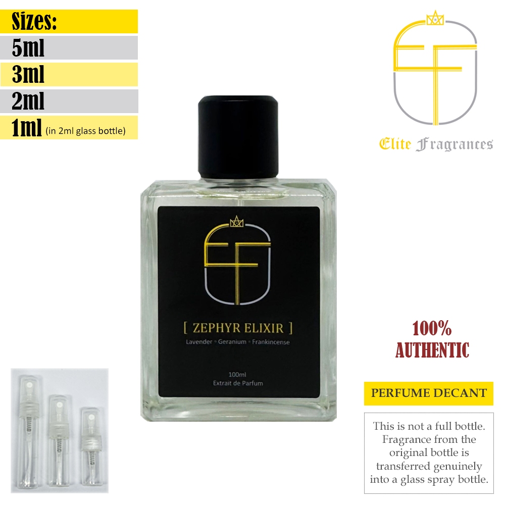 DECANT Elite Fragrances Zephyr Elixir (inspired by ΎSL Ύ Elixir) | Shopee Philippines