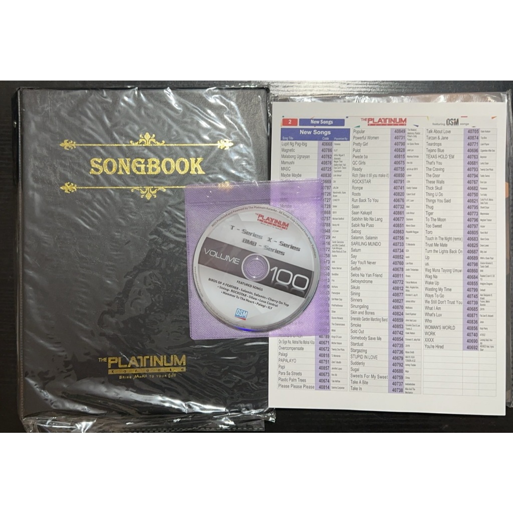 The Platinum T-Series/X-Series, Kapitan, Kapitan 2 (Complete Set) CD+Songlist+Songbook(volume ...