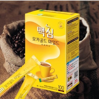 Vincenzo's coffee : Korean stick coffee Dongseo Maxim Mocha gold 1 box ...