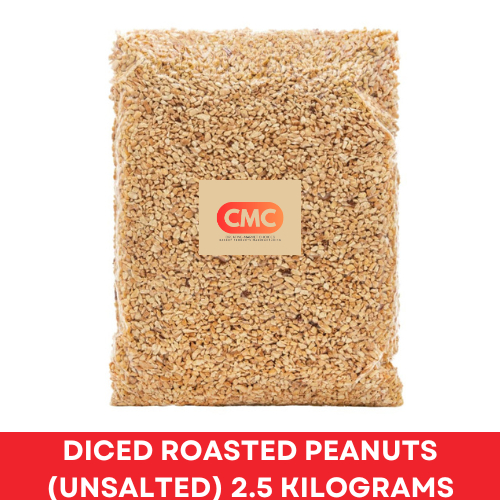 Premium Diced Roasted Peanuts (Unsalted) 2.5 Kilograms - Olive's Food ...