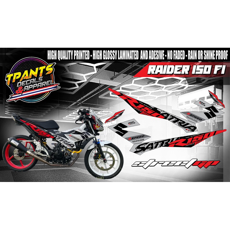 Raider 150 Fi Street Gp Decals | Shopee Philippines
