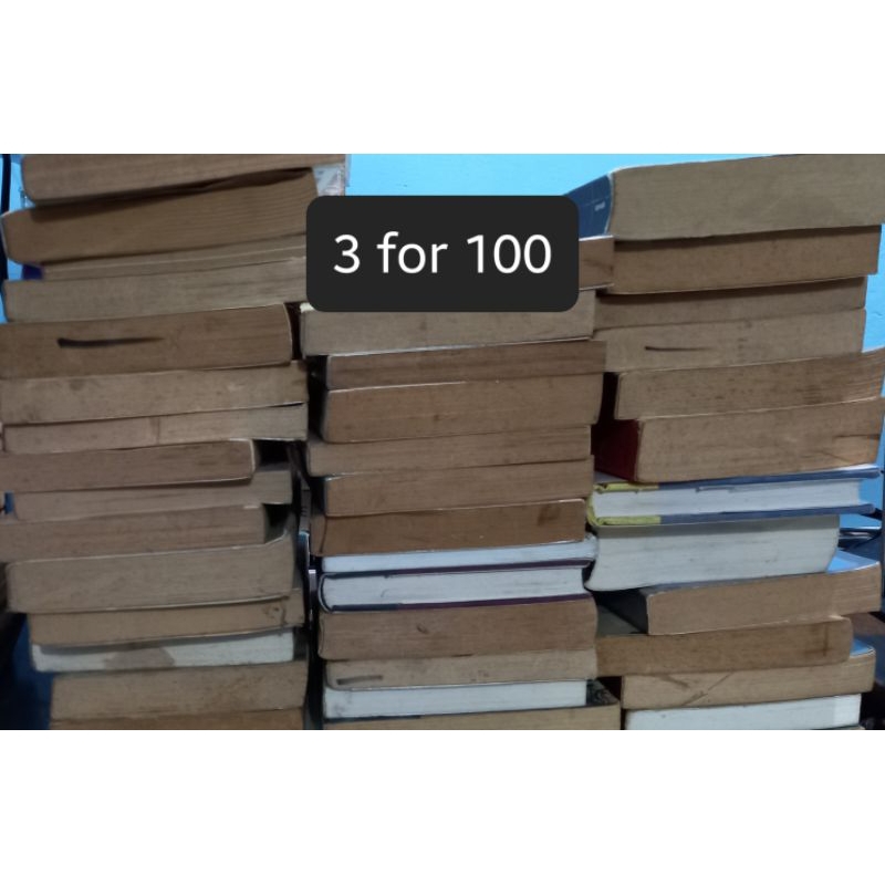 3 for 100 Random Books Asstd genre Drama Romance crime thriller Trade ...