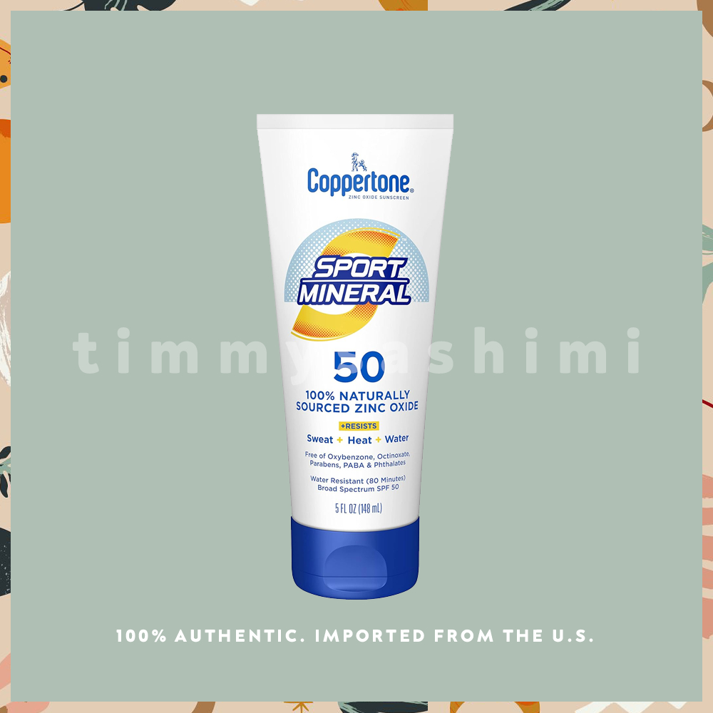 COPPERTONE Mineral Sunscreen Lotion SPF50 148ml | Shopee Philippines