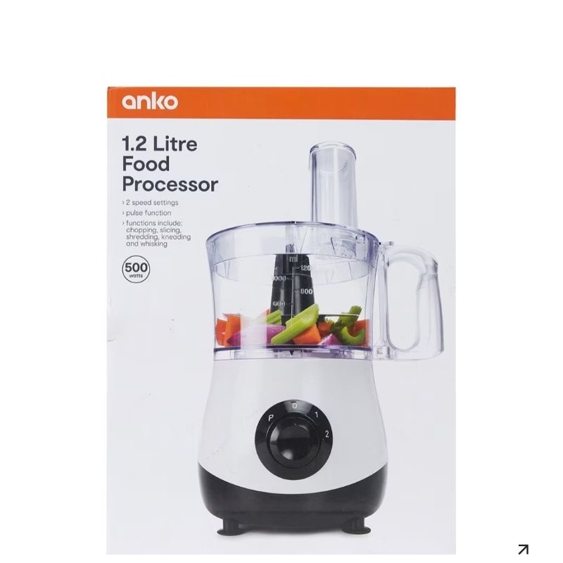 Anko 1.2Litre or 2Litre Food Processor (Surplus) | Shopee Philippines