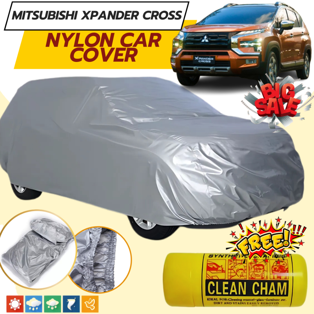 Nylon Car Cover for Mitsubishi Xpander Cross Waterproof Lightweight ...