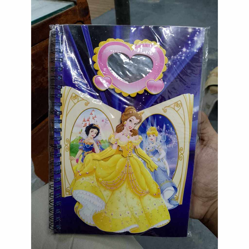 PRINCESS NOTEBOOK ASSORTED DESIGN | Shopee Philippines