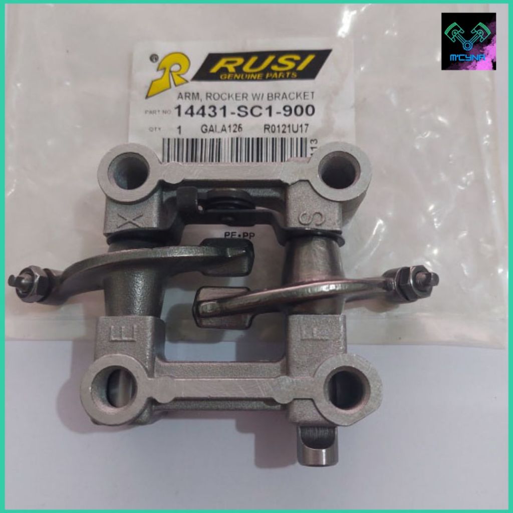 [MY] Rusi Gala 125 - RUSI ROCKER ARM W/ BRACKET 14431-SC1-900 - Genuine ...