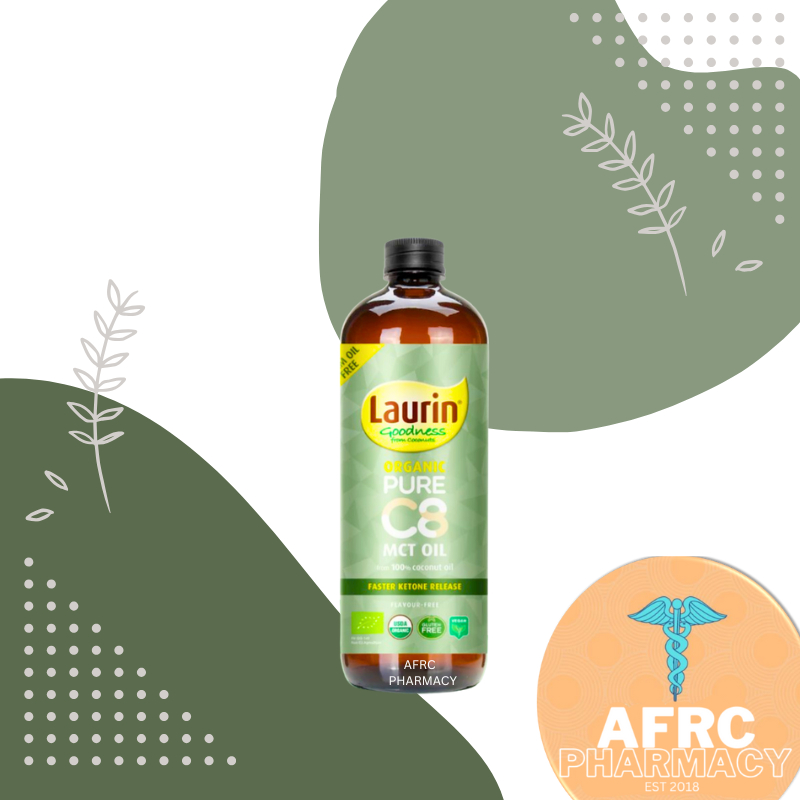 Laurin Pure C8 MCT Oil from Coconut Oil 500ml Authentic | Shopee ...