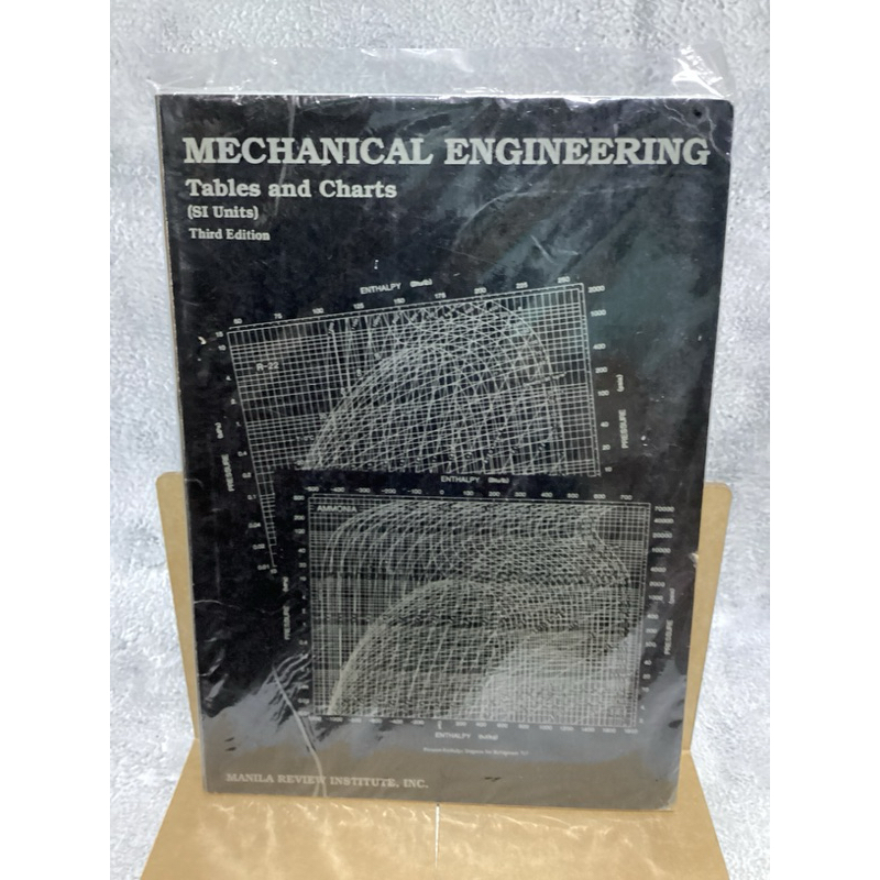 MECHANICAL ENGINEERING Tables and Chart (S.I) 3rd ed | Shopee Philippines