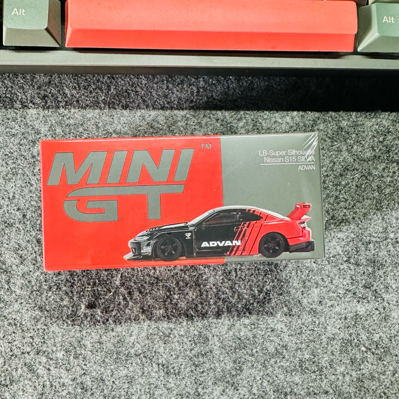 MINI GT ADVAN/LB-Super Silhouette S15 SILVIA ADVAN Diecast Model Car ...