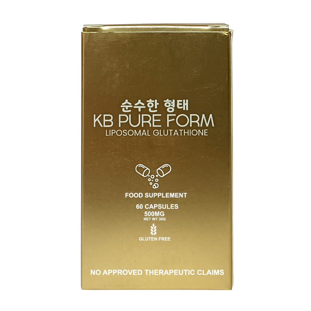 KB Pure Form Liposomal Glutathione 500mg x 60 Capsules | Shopee Philippines