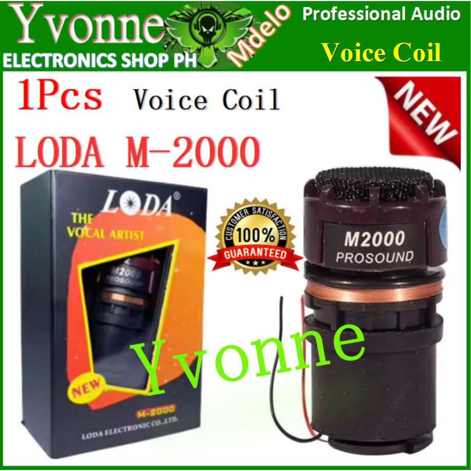 Yvonne shop 1PCS Voice Coil Original LODA M-2000 Microphone Voice Coil ...