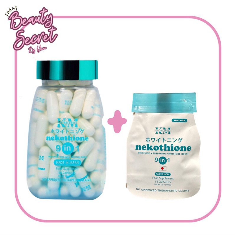 Nekothione 9 in 1 Capsules plus 1 Trial Pack | Shopee Philippines