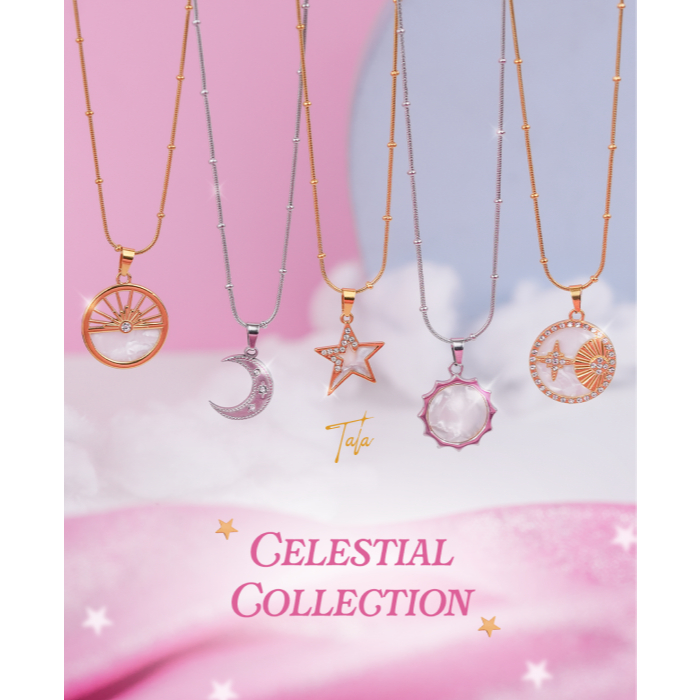 TALA by Kyla Celestial Necklace Collection with Giftbox Packaging ...