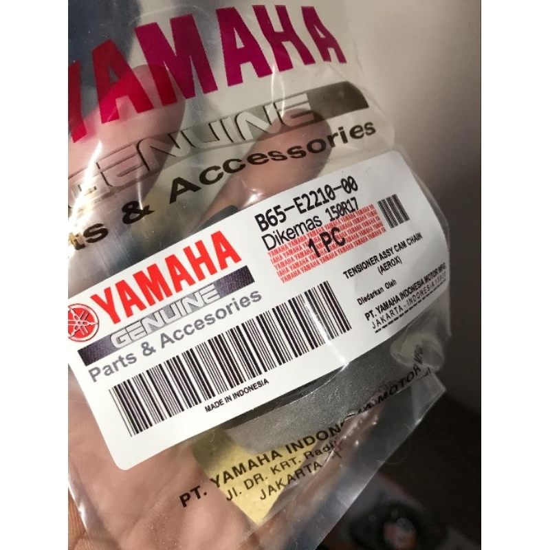 YAMAHA CHAIN TENSIONER ASSY AEROX 155 B65-E2210-00 | Shopee Philippines