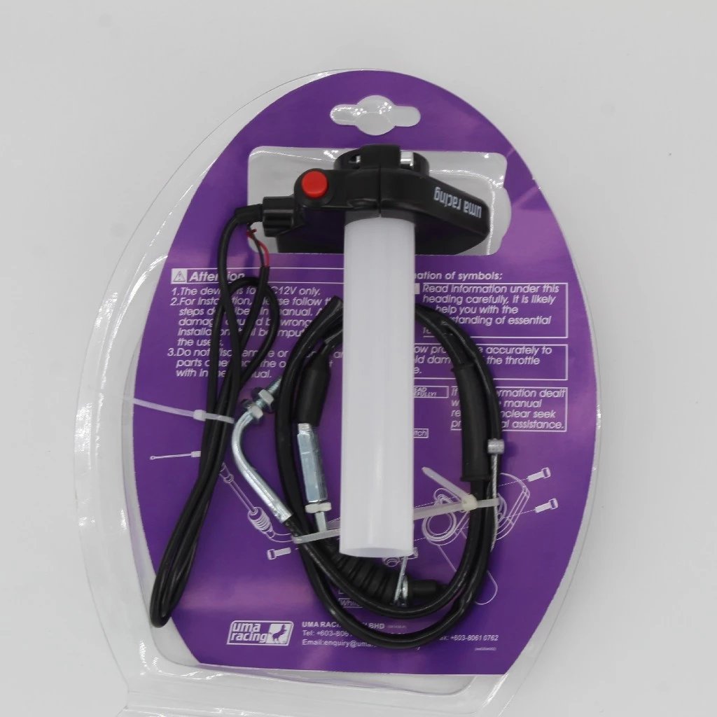 UMA QUICK THROTTLE (UNIVERSAL CARB TYPE ONLY WITH CABLE) XRM RAIDER MIO ...