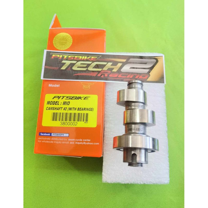 Camshaft racing Mio Sporty with bearing #2 Version 3 Big head 6.3mm ...