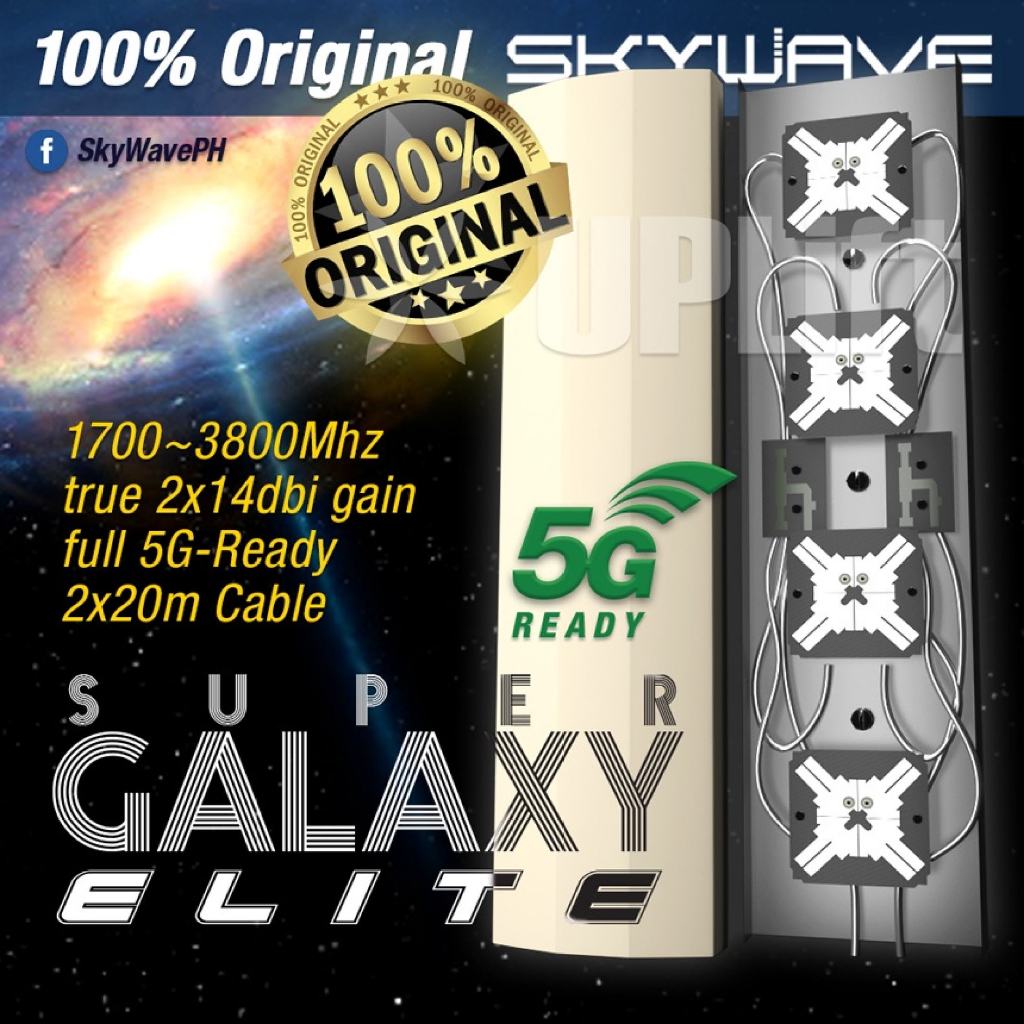 SkyWave Super Galaxy Ultra Hybrid Antenna New Model 1700-2700Mhz 5G ...