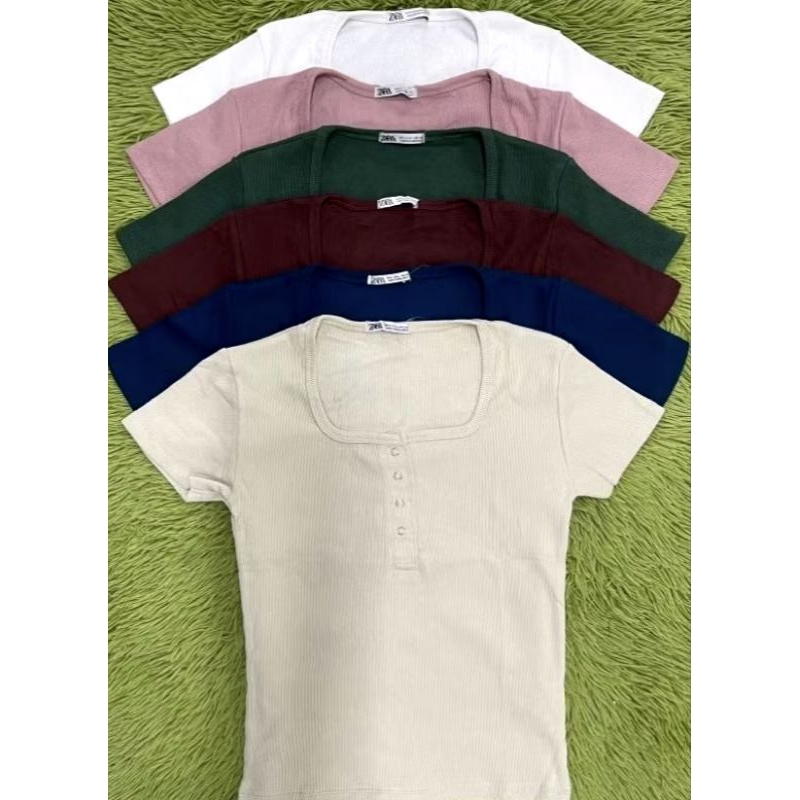 Snap Button Full Length Top Overrun | Shopee Philippines