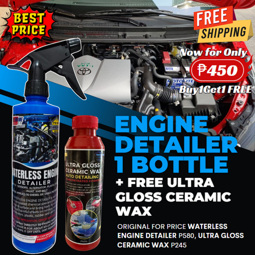 Prime Engine Detailer Waterless Engine Detailer Engine Spray 1 Bottle ...