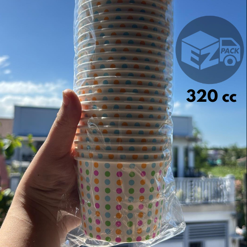 50 PCS 320cc PRINTED PAPER BOWL | Shopee Philippines