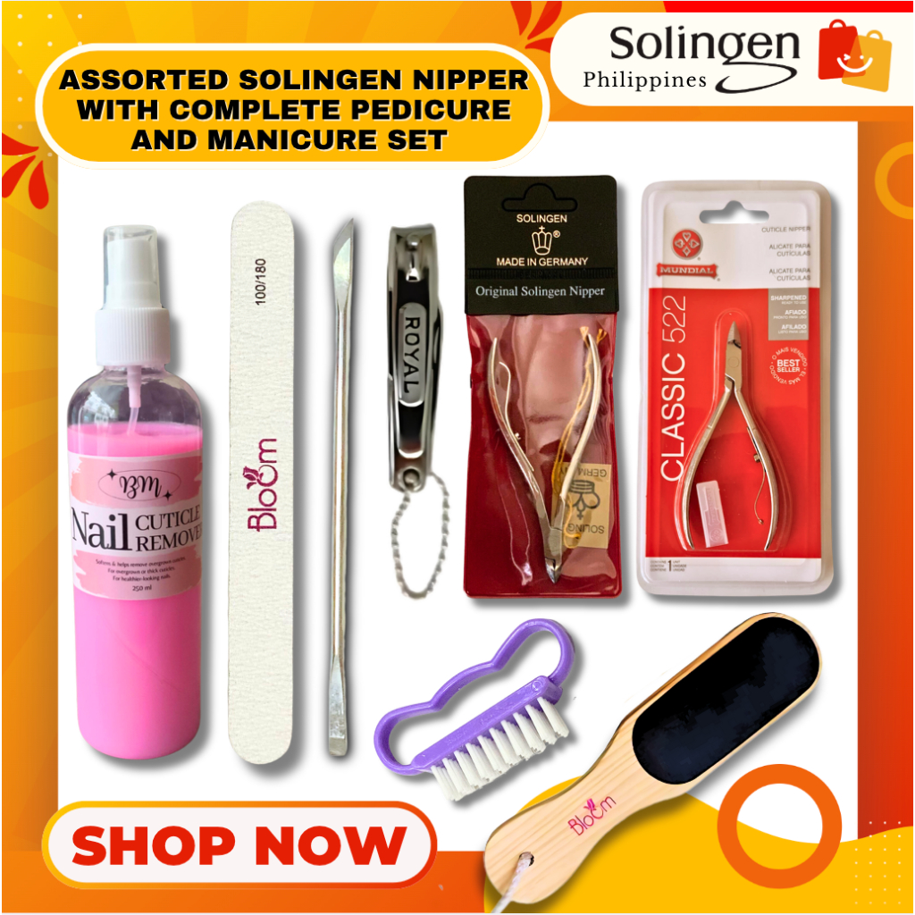 HASA Solingen Philippines Complete Manicure And Pedicure Set | Shopee ...