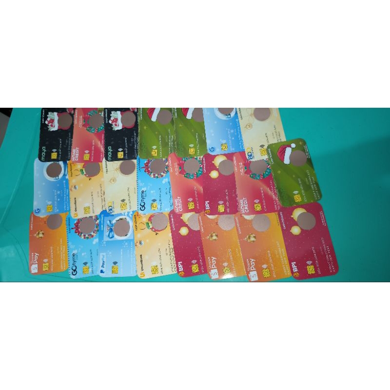 SCRATCH CARDS ATM STYLE for Christmas | Shopee Philippines