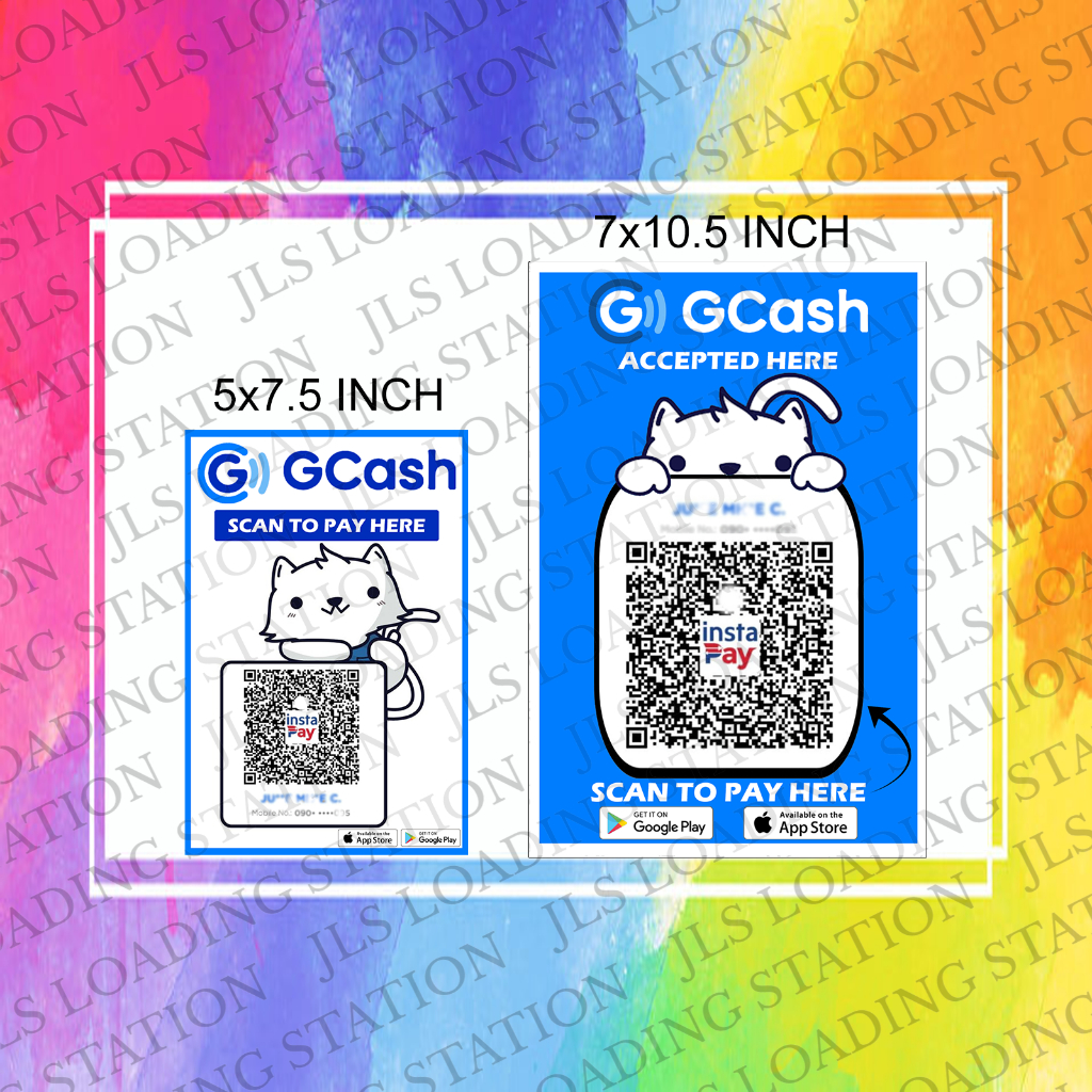 GCASH QR CODE BUSINESS SIGNAGES (LAMINATED/PVC) SIGNAGE | Shopee ...