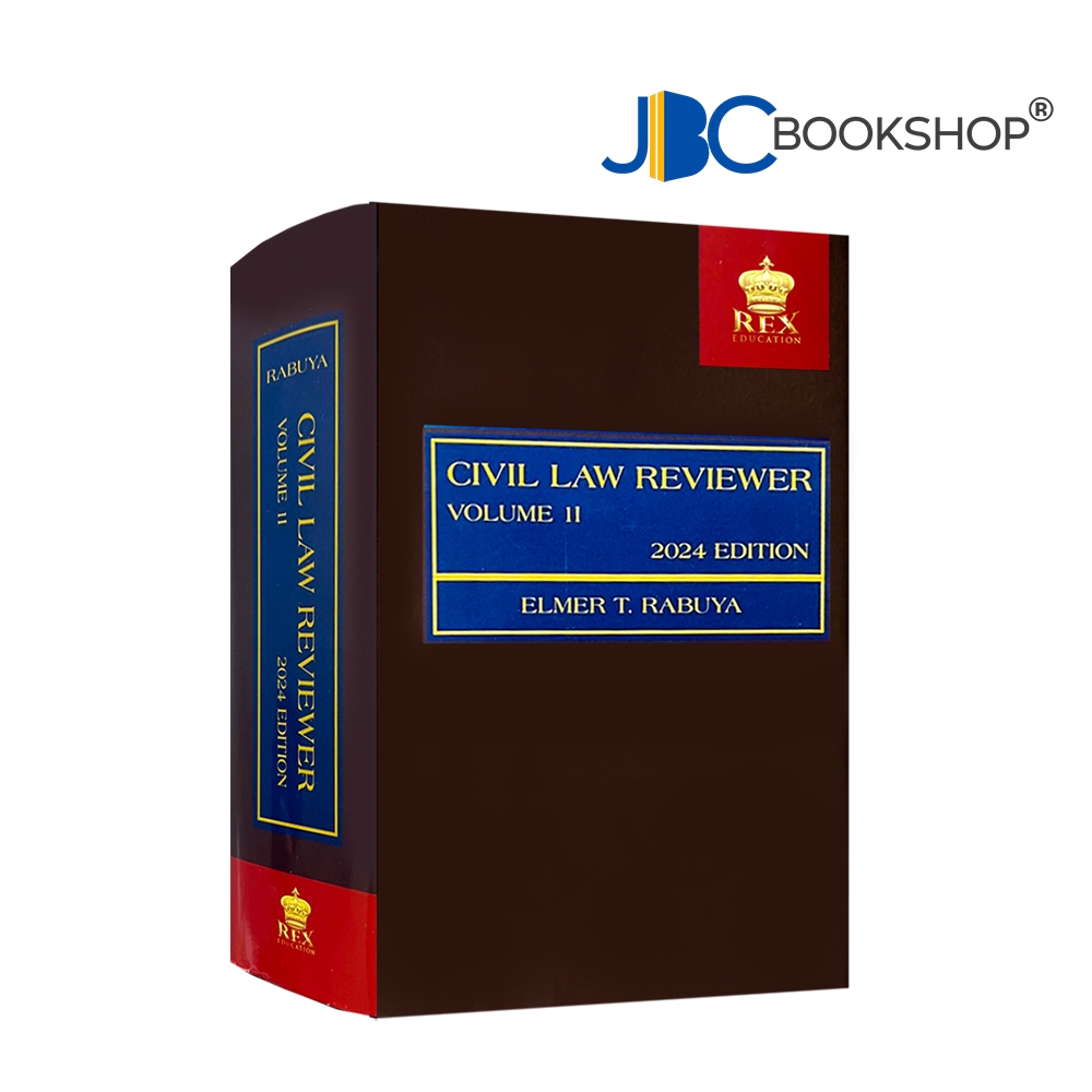 Civil Law Reviewer Volume 2 2024 Edition by Elmer Rabuya | Shopee ...