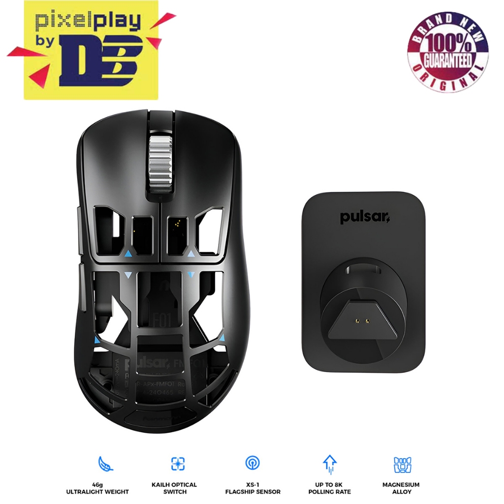 Pulsar Feinmann F01 Ultralightweight Magnesium Alloy Wireless Gaming ...