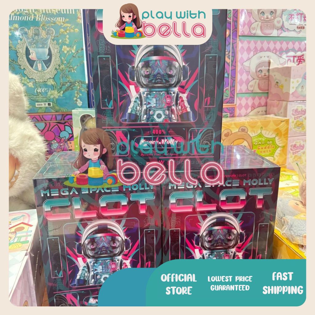 POPMART Molly Clot Mega Space 400% Figure | Shopee Philippines