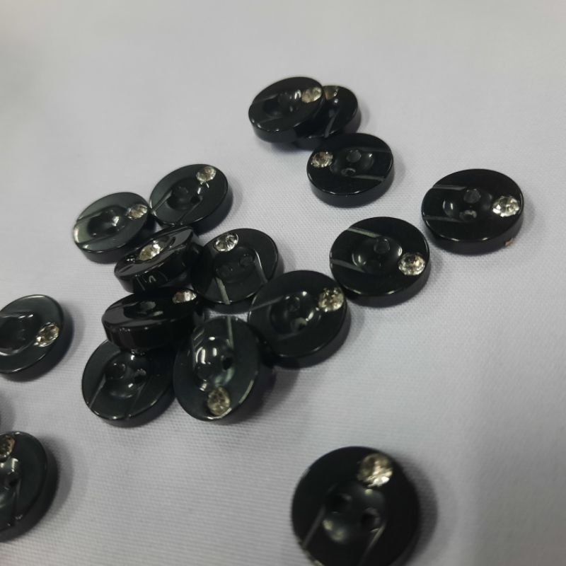 12mm Buttons with Stone (Per 6pcs) | Shopee Philippines