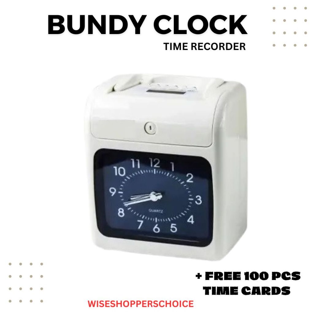 S180P Bundy Clock Machine For Time&Attendance | Machine for Time Card ...