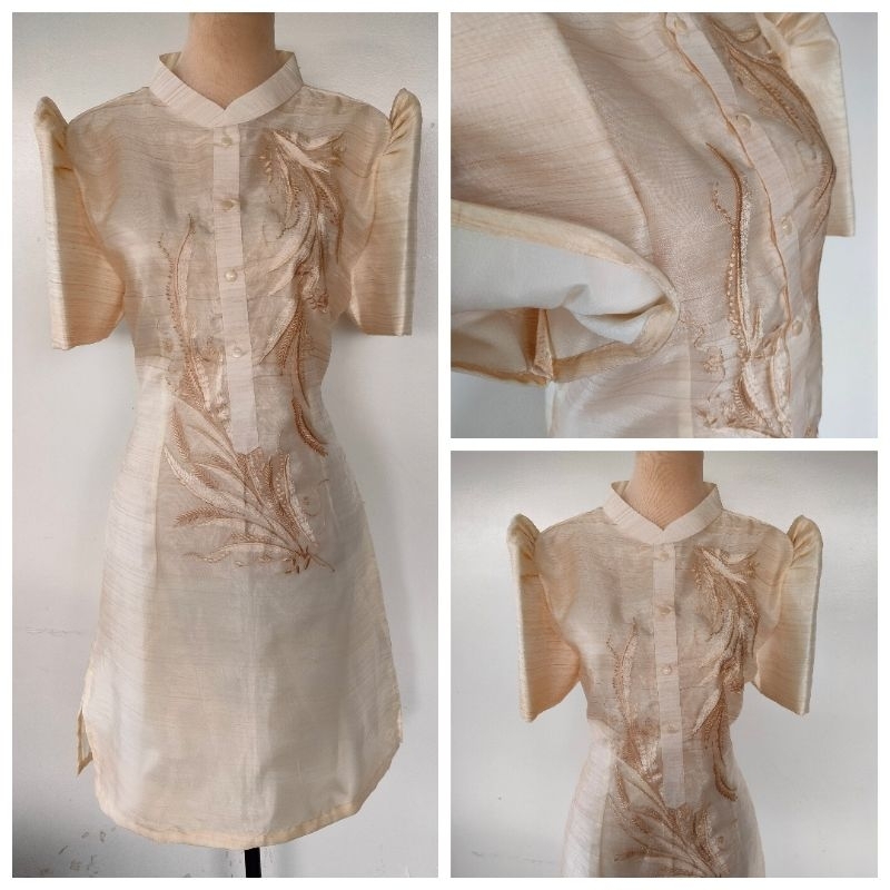 Modern Filipiniana BD 04 graduation pictorial ladies dress BARONG ...