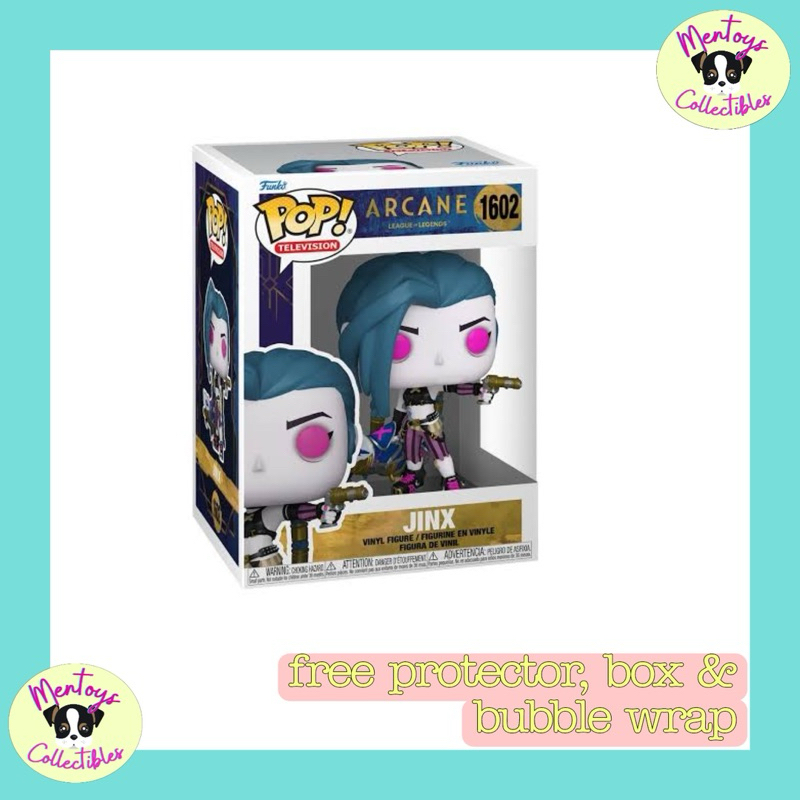 Funko Pop! Arcane:Jinx #1602 | Shopee Philippines