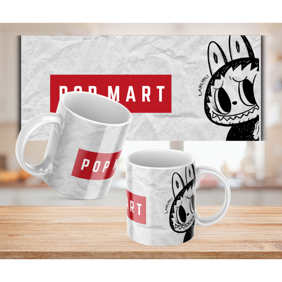 LABUBU INSPIRED CUSTOMIZED MUG 11 OZ | Shopee Philippines