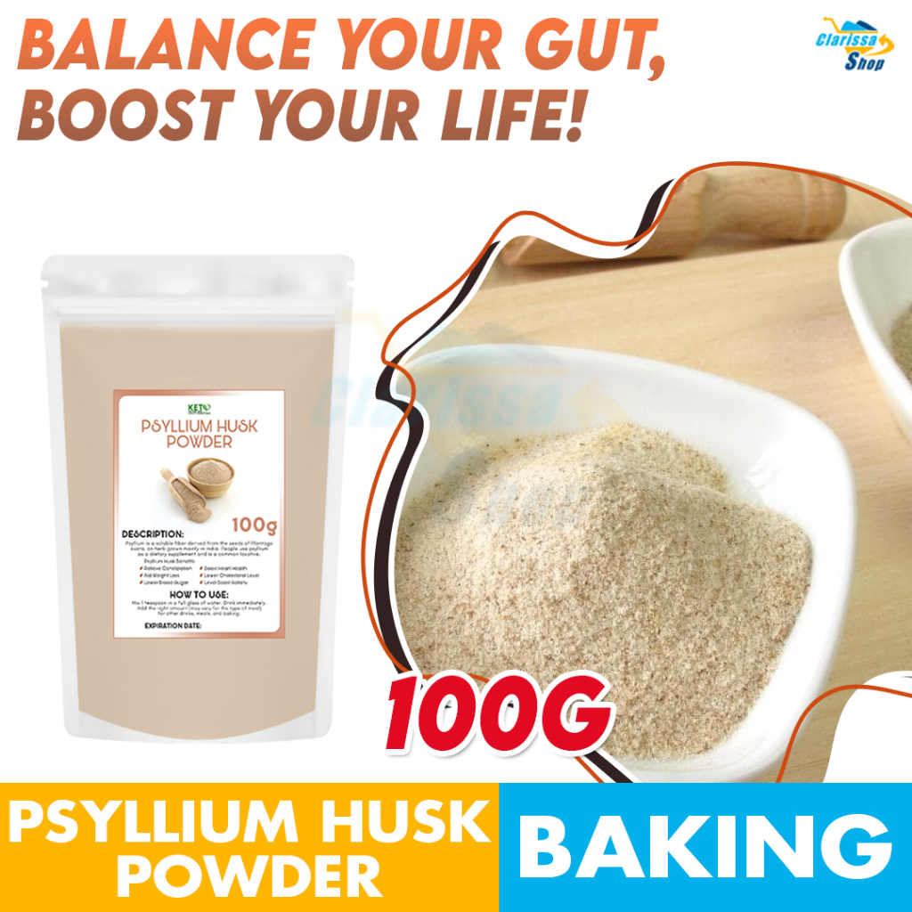 Psyllium Husk Powder 100g | Shopee Philippines