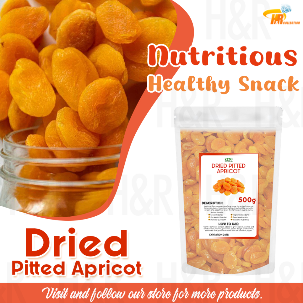 Dried Pitted Apricots 500g | Shopee Philippines
