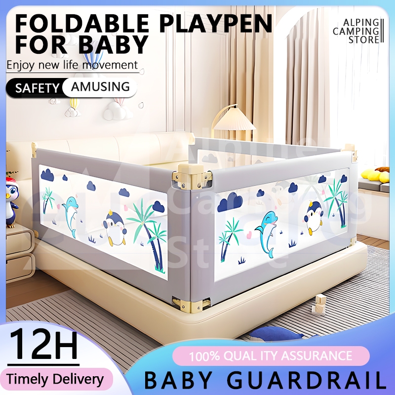 Bed Fence for Baby Fence Crib Fence Safety Child Safety Playpen Bed ...
