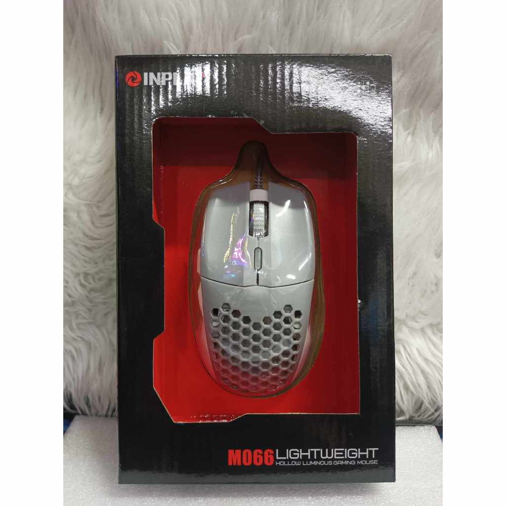 INPLAY M066 LIGHTWEIGHT HOLLOW LUMINOUS GAMING MOUSE | Shopee Philippines