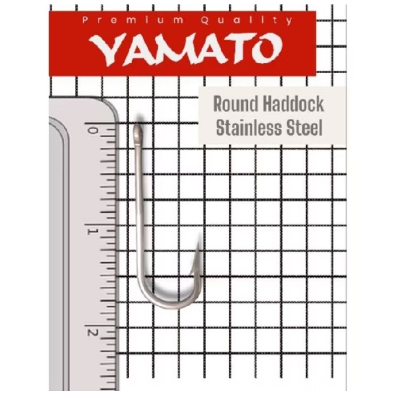 Yamato Brand Stainless Round Haddock Hooks | Shopee Philippines