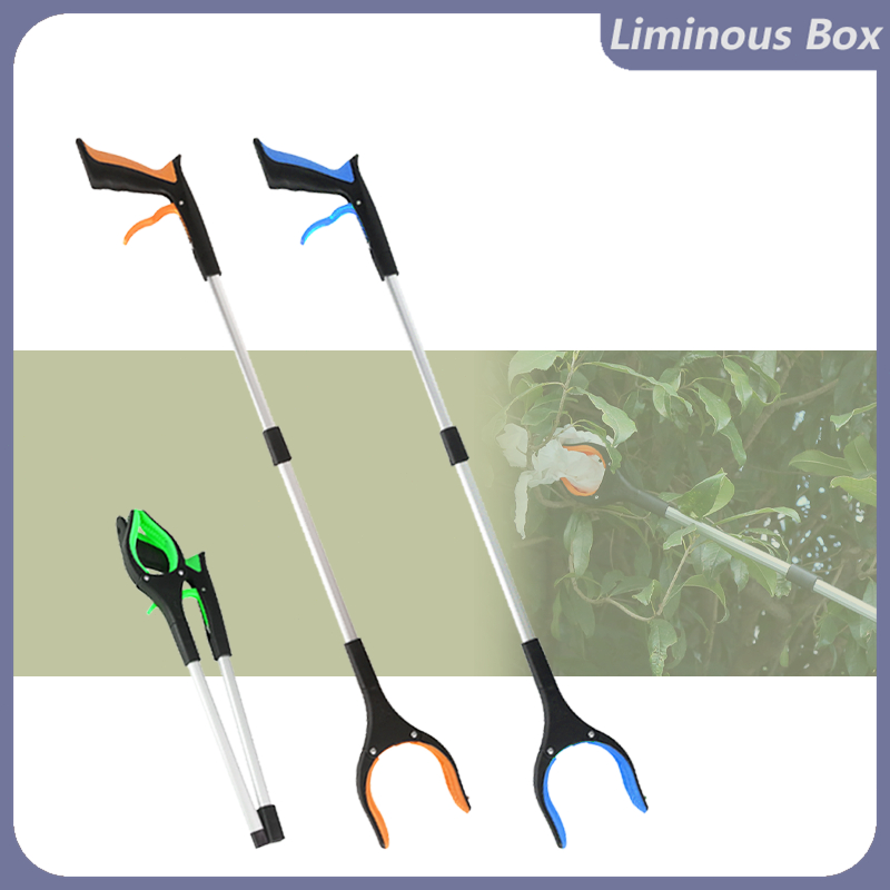 Foldable Garbage Reachers Picker Hand Extendable Gripper For Outdoor ...