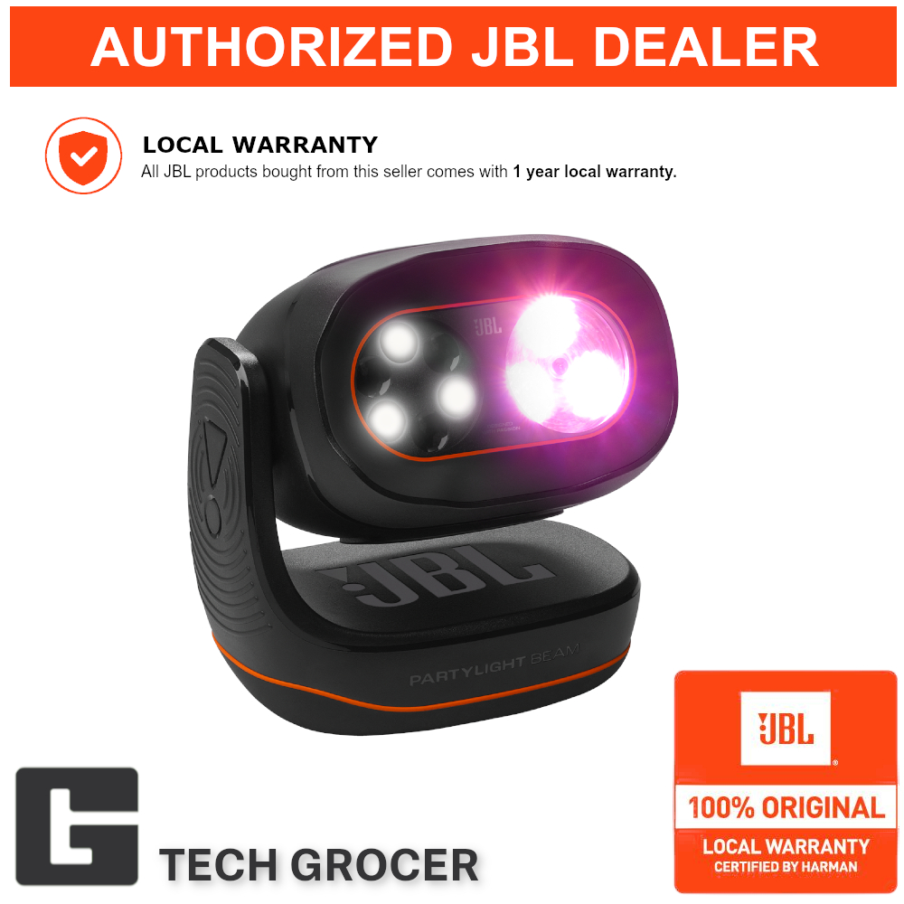 JBL PartyLight Beam - Bluetooth Projection Party Light | Shopee Philippines
